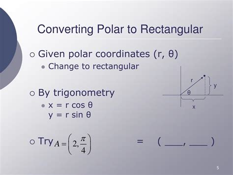 ppt intro to polar coordinates powerpoint presentation free download id 498085