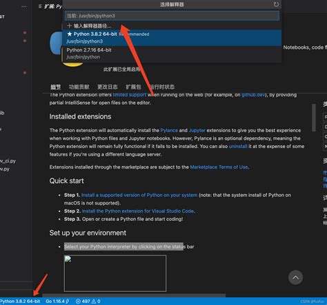 vscode python配置以及常用扩展插件 vscode扩展python csdn博客