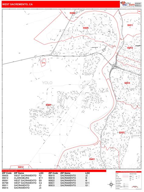 Sacramento Zip Code Map Printable
