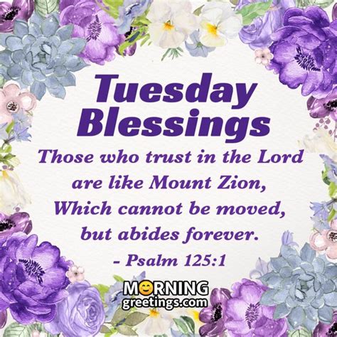 30 Amazing Tuesday Morning Blessings Morning Greetings Morning