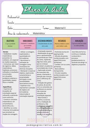 Como fazer seu Plano de Aula contém Plano de aula grátis para baixar