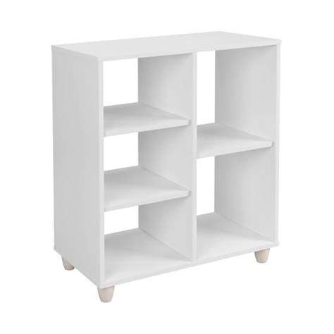 Estante Nichos Infantil Brinquedos Livreiro Organizador Branco Bp