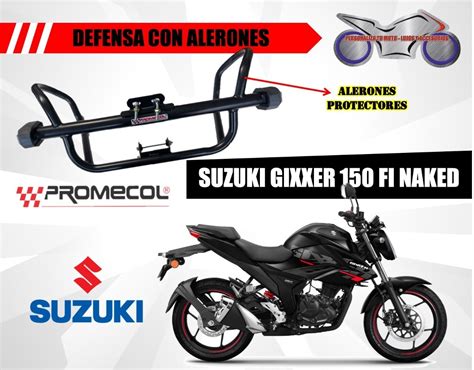 Defensa Sliders Suzuki Gixxer Fi Obsequio Cup N Env O Gratis