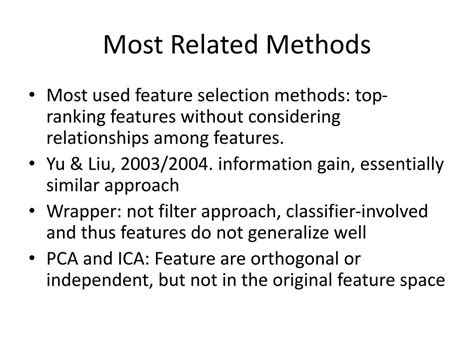 ppt minimum redundancy and maximum relevance feature selection powerpoint presentation id