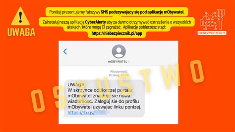 Uwaga Na SMS Od MObywatela Niebezpiecznik Pl