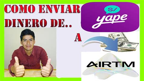 Paso A Paso Como Enviar Dinero DE MI CUENTA DE YAPE A AIRTM Fondear