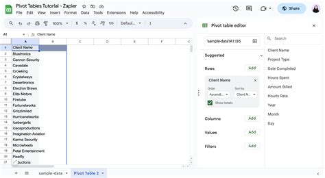 Create Pivot Table In Google Sheets Cabinets Matttroy