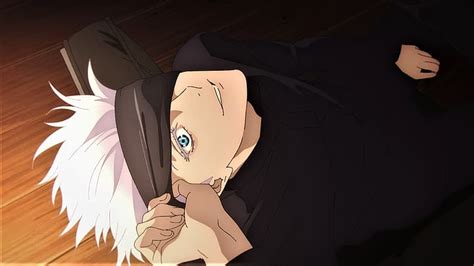 HD Wallpaper Jujutsu Kaisen Satoru Gojo Blue Eyes White Hair