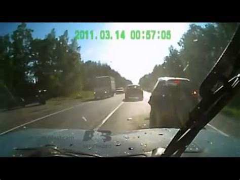 Scary Car Accident In Russia On Dashcam New Youtube