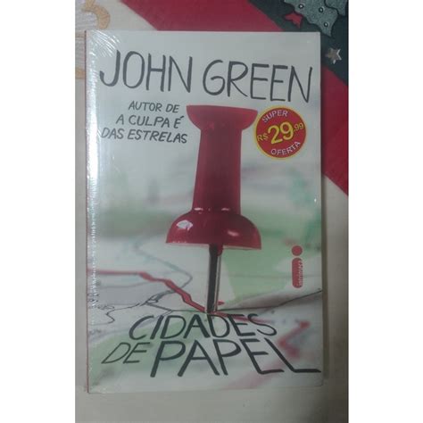 Livro Cidades De Papel John Green Novo Lacrado Shopee Brasil