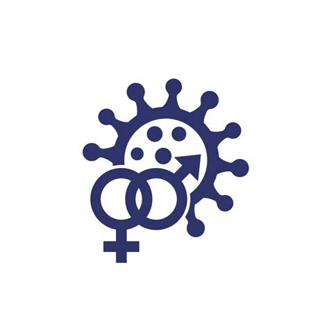 maladie sexuellement transmissible ou icône std 11819115 Art vectoriel