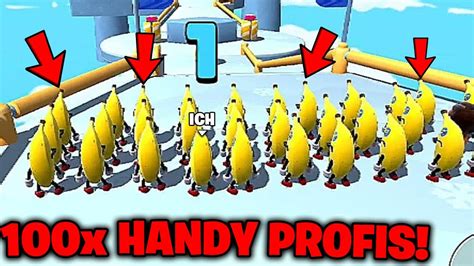 Ich Spiele Mit 100x HANDY PROFIS In Stumble Guys YouTube