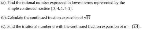 solved a find the rational number expressed in lowest terms represented by the simple