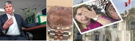 Wilfredo Oscorima compró Rolex en el cumpleaños de Dina Boluarte y ese