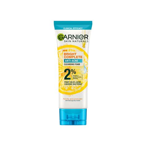 Garnier Skin Naturals Bright Complete Anti Acne Cleansing Foam