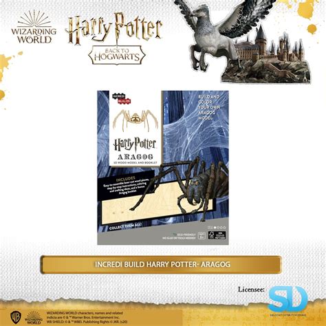 Team Green Incredi Build Harry Potter Aragog Shopee Malaysia