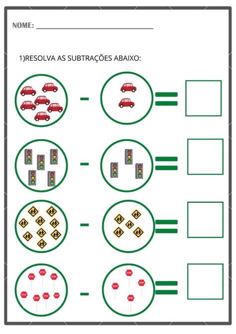 Ed Infantil Atividades De Adi O E Subtra O Cuca Super Legal