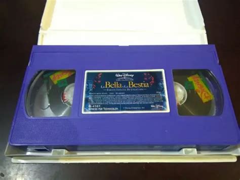 Vhs La Bella Y La Bestía Edición Especial De Colección en venta en