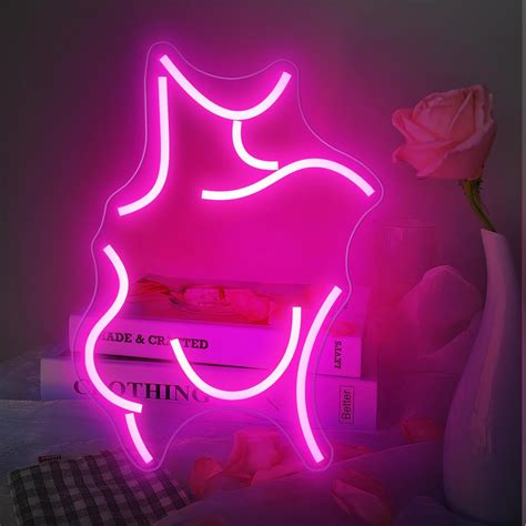 Amazon Lady Back Neon Sign Battery Or Usb Powered Sexy Lady Body