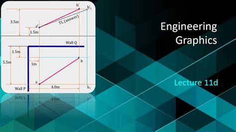 Projection Of Lines SOLVED QUESTION Engineering Graphics Lecture