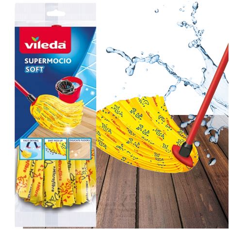 Wkład do mopa VILEDA paskowy super mocio soft BARDZO CHŁONNY x1 szt