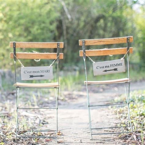 Déco mariage six idées pour décorer vos chaises