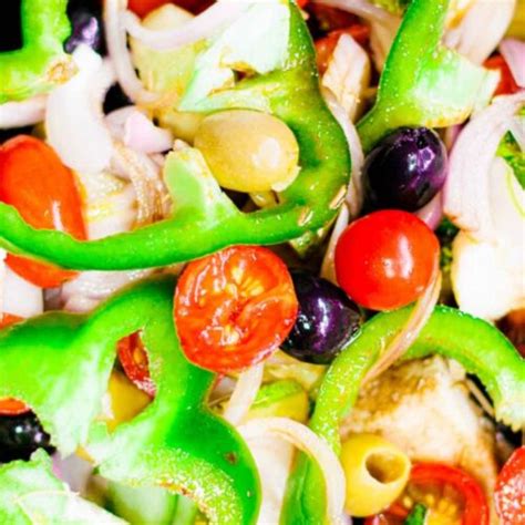Authentic Greek Salad Horiatiki Xoriatiki RecipeMagik
