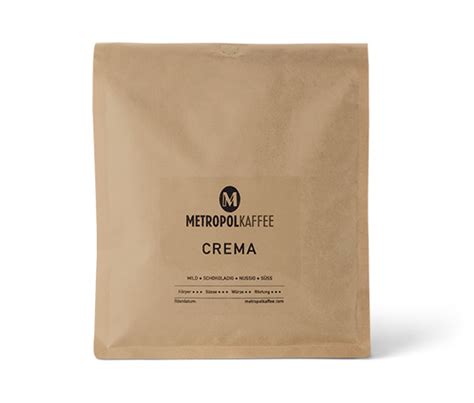 METROPOL KAFFEE CREMA Caffè Crema 1kg Ganze Bohne roasted online