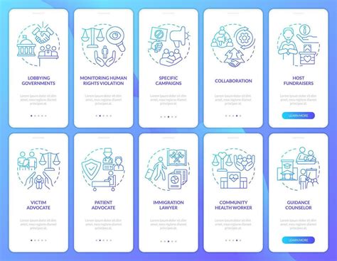 formas y carreras en Abogacía azul degradado inducción móvil aplicación
