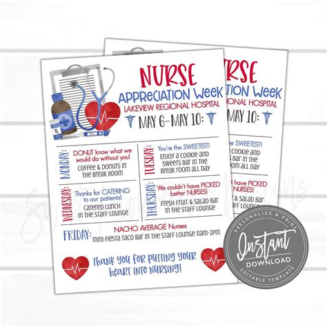 Free Nurse Appreciation Printables Printable Word Searches