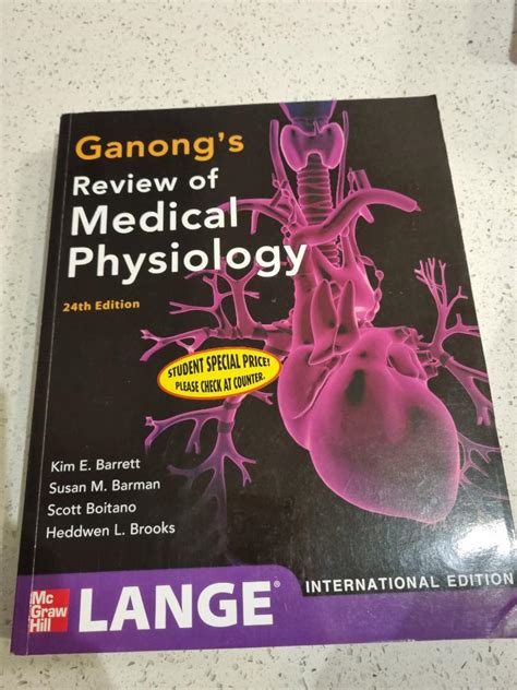 Ganong S Review Of Medical Physiology Hobbies Toys Books