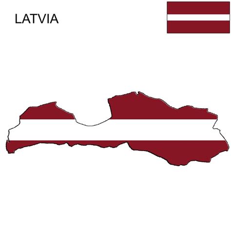 Latvia Flag Map And Meaning Mappr