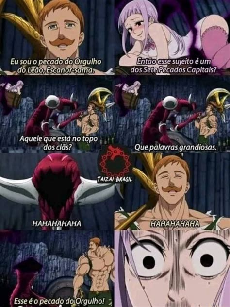 Eu sou o pecado do Orgulho sujeito é um dos SetelRecados Capitais