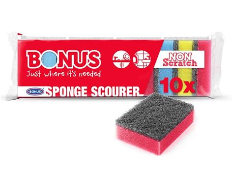 Bonus mosogatószivacs 10 db os B040 SzuperDiszkont Webáruház