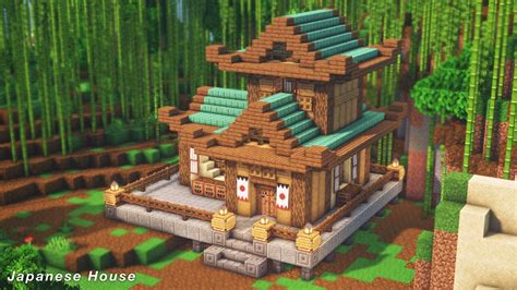 Minecraft How To Build A Japanese House Tutorial YouTube