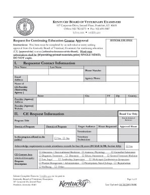 Fillable Online MIR Request Continuing Education Approval Marked Up