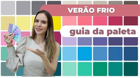 Colora O Pessoal Paleta Ver O Frio Como Usar Make Acess Rios