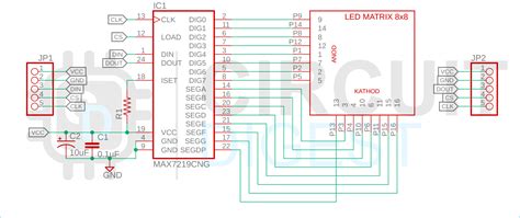 Arduino And Max7219 Led Dot Matrix Display Interfacing Tutorial