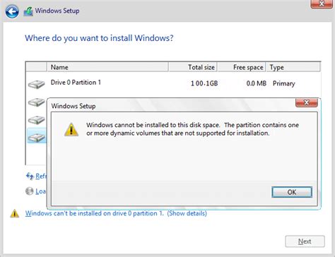 C Mo Solucionar El Error Windows No Se Puede Instalar En El Disco