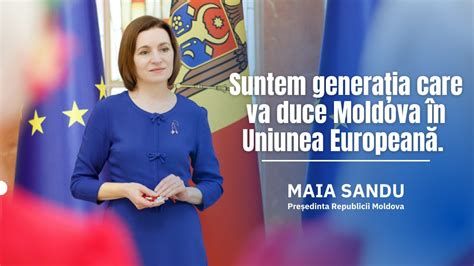 Președinta Maia Sandu în Parlament Noi suntem generația care va aduce