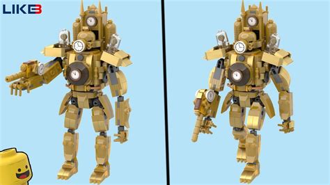Skibidi Toilet Multiverse Building A Titan Clockman Out Of LEGO YouTube