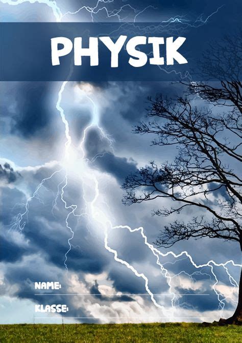 Physik Deckblatt In 2020 Physik Deckblatt Deckblatt Deckblatt Schule