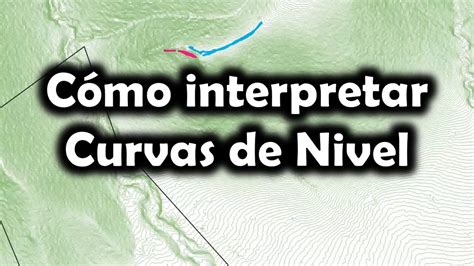 Cartograf A C Mo Interpretar Curvas De Nivel Youtube