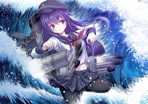 Anime Kantai Collection Akatsuki KanColle HD Wallpaper
