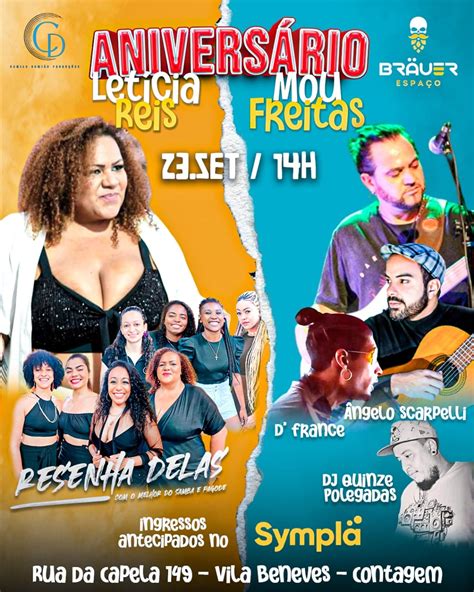 Aniversários Letícia Reis e Mou Freitas quem ganha o presente é o