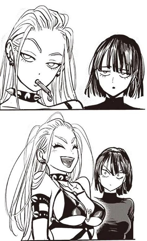 Two Cartoon Girls With Different Expressions On Their Faces