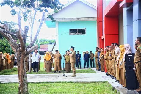Plt Bupati Asmar Apel Bersama Seluruh Staf RSUD Kepulauan Meranti
