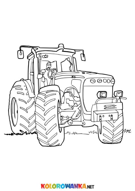 Malowanka Traktor Do Druku Kolorowanki Do Druku