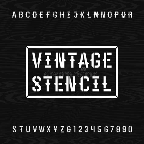 Fonte Retro Do Alfabeto Do Estilo Ocidental Tipo Afligido Letras