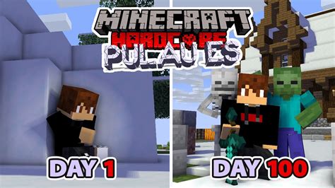 100 Hari Di Minecraft Hardcore Tapi PULAU ICE Only YouTube